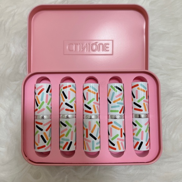 Clinique | Makeup | Clinique Candy Store Long Last Lipsticks 5 Pieces ...